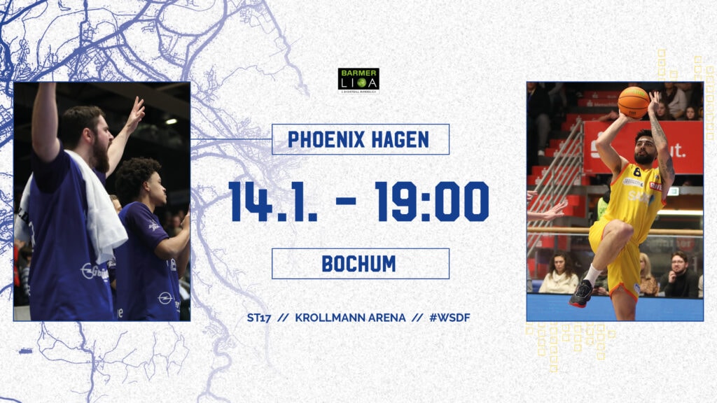 Tief im Westen, oder: Doppeltes Derby gegen Bochum – Basketball Hagen